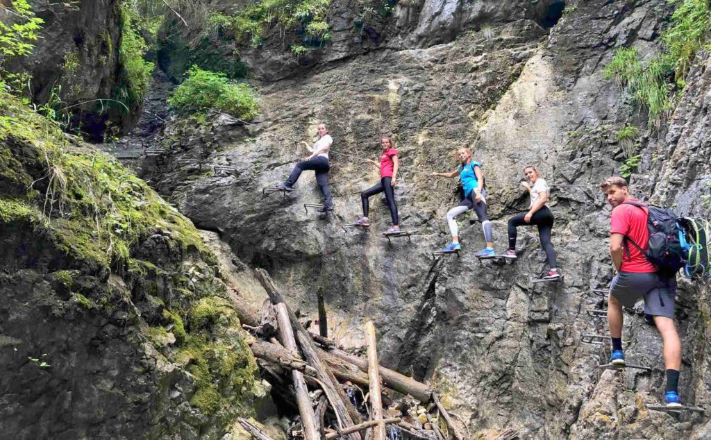 Via ferrata Kysel: 1-day Slovak Paradise hiking adventure
